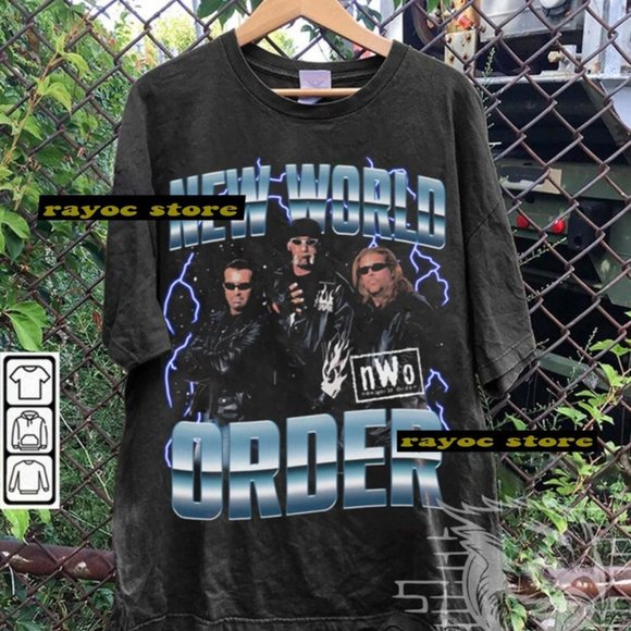 Gildan | Shirts | Vintage Nwo New World Order Shirt Nwo New World Order ...